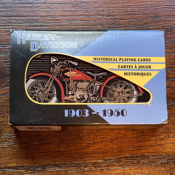 Harley-Davidson | Games | Harley Davison Vintage 997 Playing Cards ...